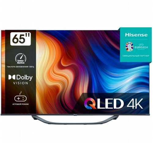 Телевизор Hisense 65U7HQ qled 120Гц новый витрина