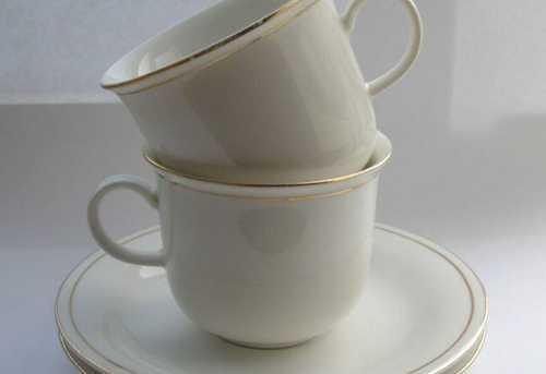 2 чайно-кофейные пары + чашка из набора Zepter