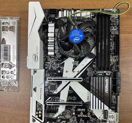 Мат. плата Asrock z270 killer sli   g4400