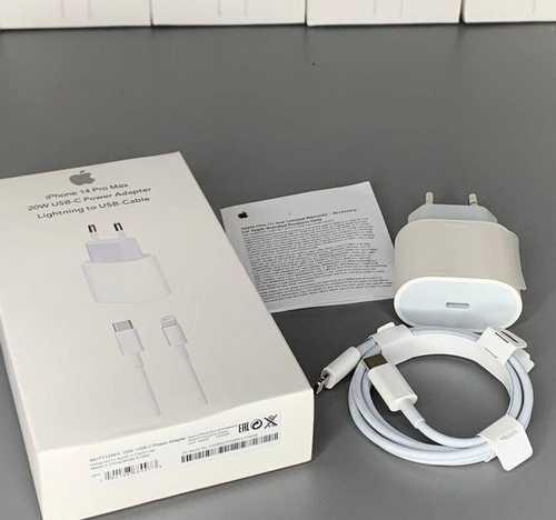 Зарядное устройство Apple 20W Блок   Кабель iPhone