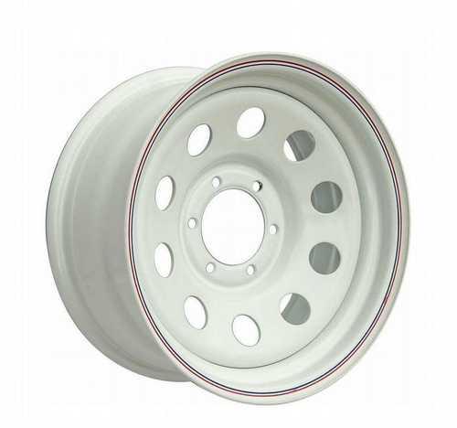 Литые диски 8x17 6x139.7 110 ET10 OFF-road Wheels Тойота Ниссан Белый