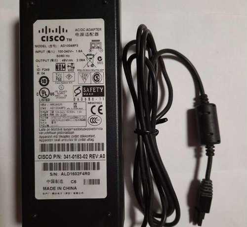 Блок Питания Cisco 341-0183 48V 2,08A 100W