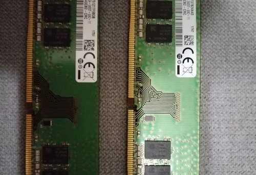 Оперативная память DDR4 2x8gb