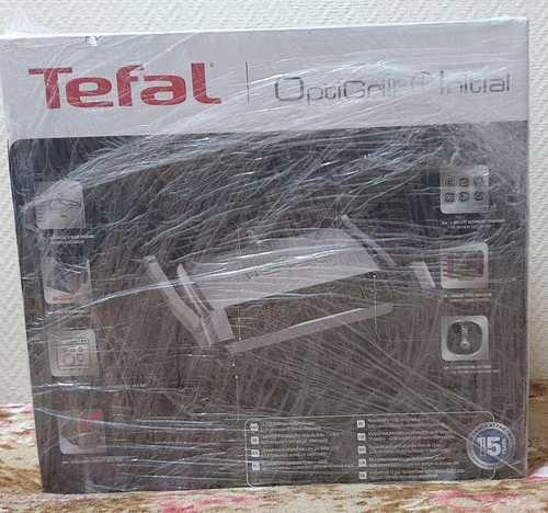 Электрогриль tefal optigrill initial GC706D34