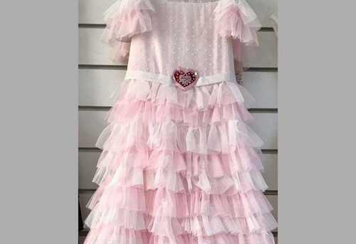 Платье нарядное для девочки, 4-5 лет