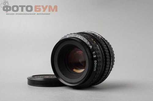 Объектив Pentax-A 50mm f2 SMC с переходным кольцом