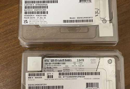 Intel SSD D3-S4520 ssdsc2KB038TZ01 3.84TB
