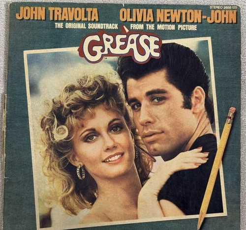 Виниловая пластинка Grease (Индия, 1978 г.)