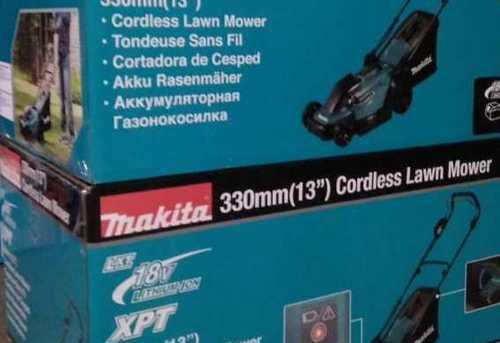 Аккумуляторная газонокосилка Makita DLM330Z новая
