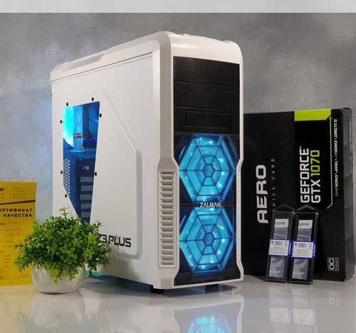 Системный блок (LGA 1150, Intel, Core i5, 4570 4 ядра 3.2-3.6GHz, DDR3, 16Gb(2x8Gb), SSD HDD, 240Gb