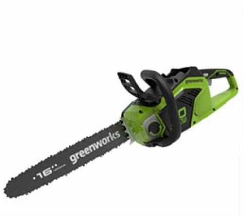 Аккумуляторная цепная пила GreenWorks GD40CS18