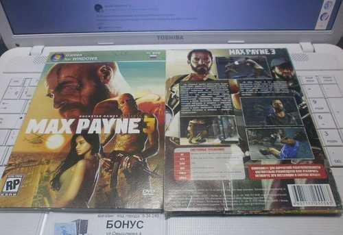 Двд диск игра Max Payne 3 DVD продажа / обмен