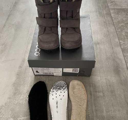 Зимние ботинки Ecco biom hike infant 27
