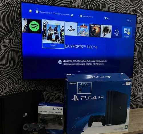 Playstation 4 Pro 1TB 2 Геймпада
