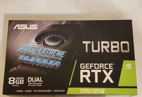 Видеокарта asus Turbo GeForce RTX 2060 super EVO