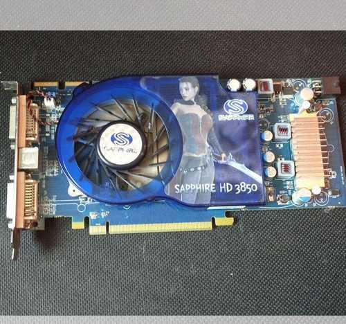 Видеокарта sapphire hd 3850