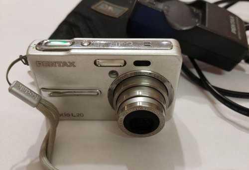 Компактный фотоаппарат Pentax Optio L20