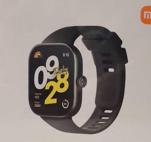 Смарт-часы Xiaomi RedmiWatch 4 Obsidian Black