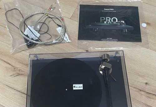 Gramofon Pro-ject Debut Pro Satin Black + wkadka