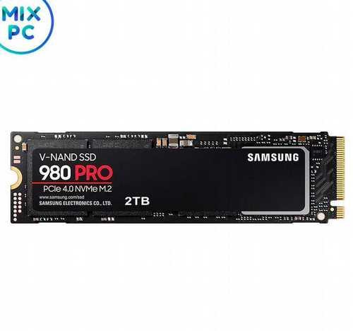 Накопитель SSD M.2 2TB Samsung 980 PRO MZ-V8P2T0BW