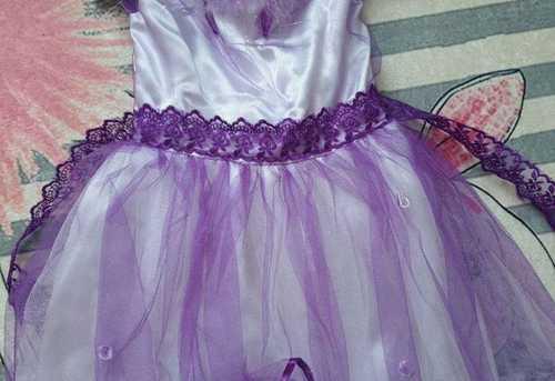 Детское нарядное платье 104 110