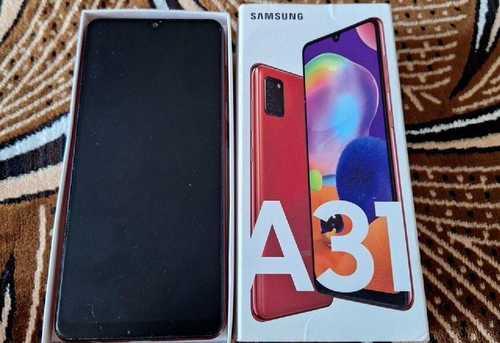 Samsung galaxy a31 Красный/64gb