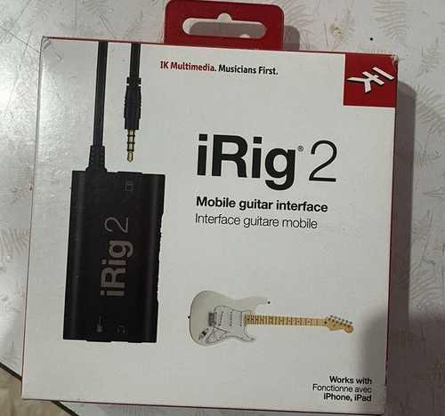 Гитарный интерфейс iRig 2, IK Multimedia