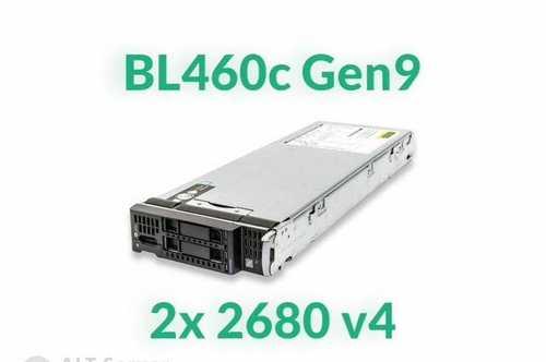 Blade-сервер HP BL460c Gen9 (2x E5-2680 v4 /14cor)