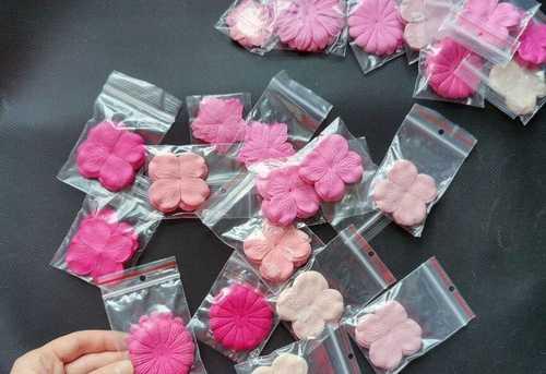Бумажные плоские цветы для скрапбукинга