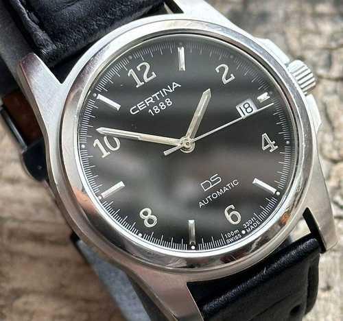 Часы Certina DS automatic 100m сталь, Швейцария