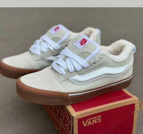 Кеды vans knu skool зимние с мехом