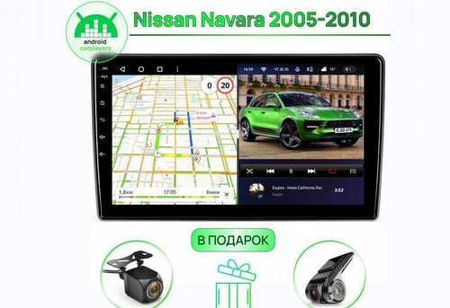 Магнитола 2.32 Nissan Navara 2005-2010 Андроид