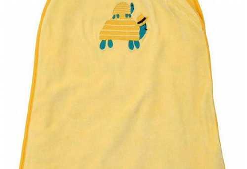 Конверт-мешок икеа рёранде, черепаха желтый