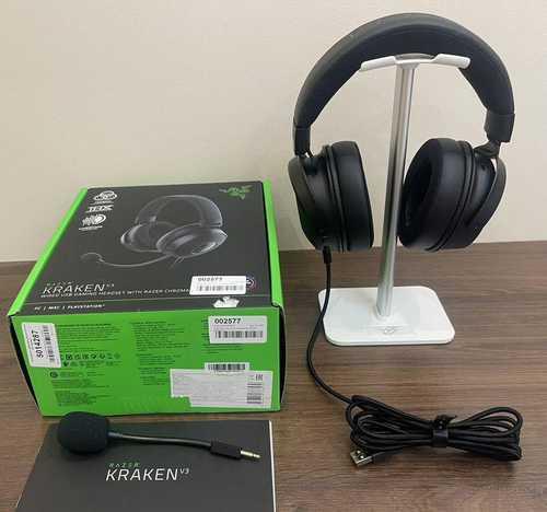 Razer Kraken V3, черный