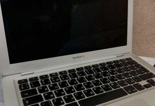 MacBook Air 13 (2009), 64 ГБ, Core 2 Duo, 2.13 ГГц, RAM 4 ГБ, GeForce 9400M G