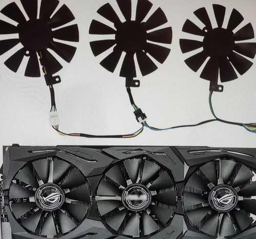 Кулер для видеокарты asus rx580