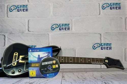 Игра Guitar Hero Live + гитара (PS4)