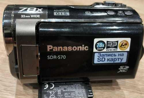 Видеокамера panasonic SDR-S70