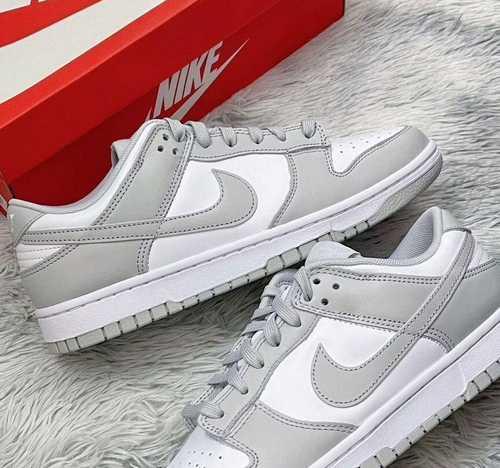Nike dunk low grey fog
