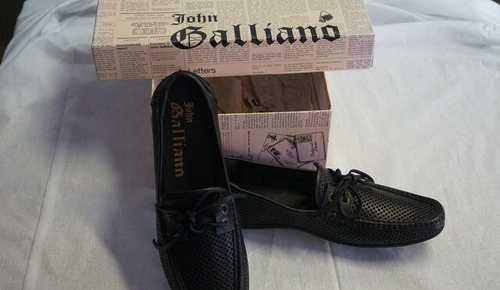 Туфли мокасины John Galliano