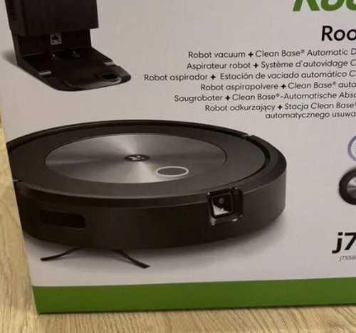 Новый iRobot J7 plus (с базой самоочистки)