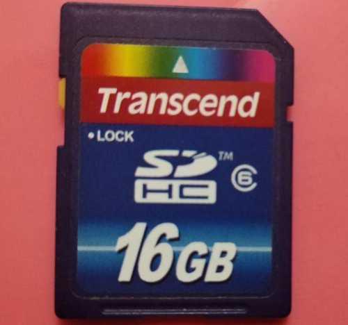 Карта памяти Transcend sdhc.16GB