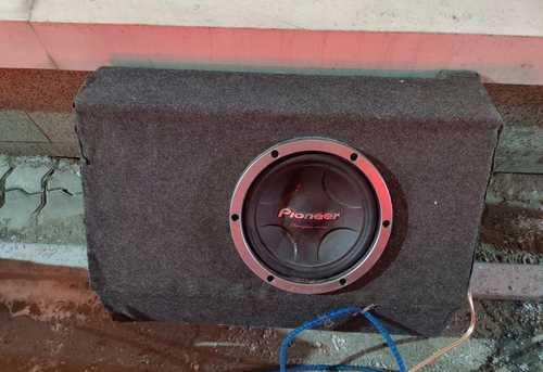 Сабвуфер Pioneer 10" с усилителем