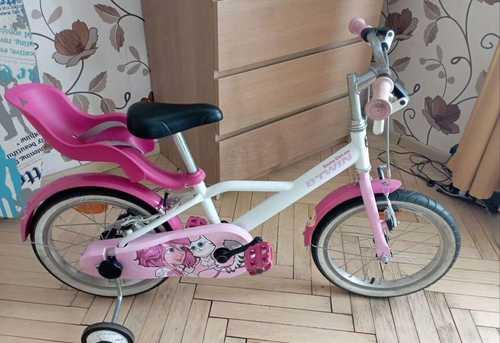 Детский велосипед btwin Docto Girl 500