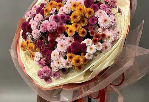Букет цветы хризантема