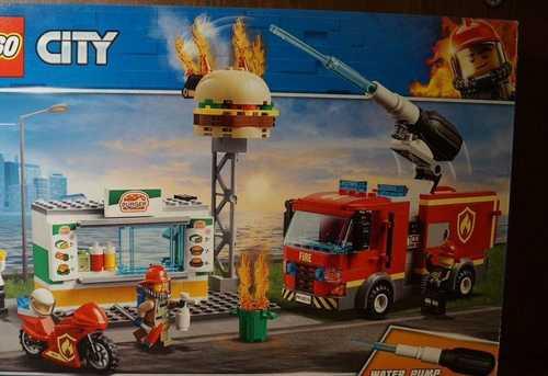 Lego City Fire 60214 «Пожар в бургер-кафе"