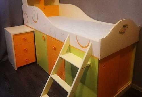 Фруттис кровать комбинированная со столом