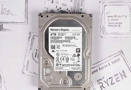 Жесткий диск WD Ultrastar DC HC310 4TB Б/У