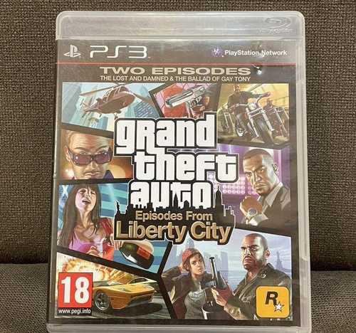 GTA 4 и GTA Episodes from Liberty City ps3