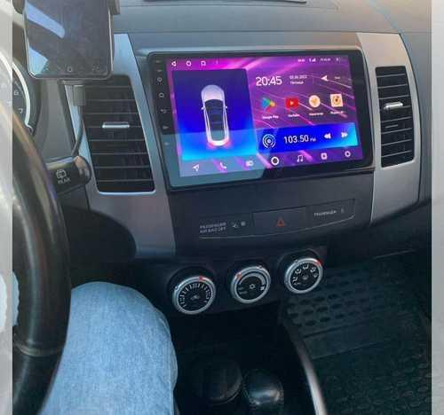 Магнитола Mitsubishi Outlander XL Android IPS DSP